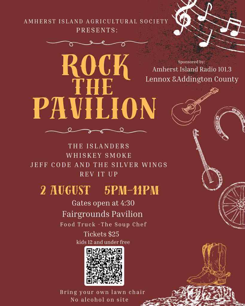 Rock The Pavilion – Amherst Island